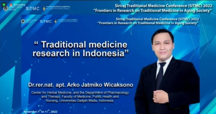 Pakar UGM Paparkan Keunikan Pengobatan Tradisional Indonesia di Konferensi Internasional